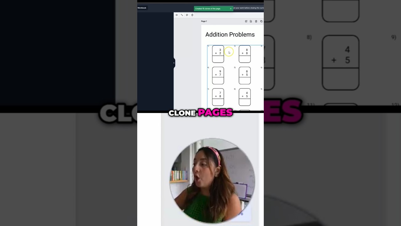 Instantly generate 100-page math worksheets book