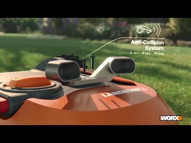 WORX Landroid L2000 Robotgressklipper WR155E + Garage | KomplettBedrift.no