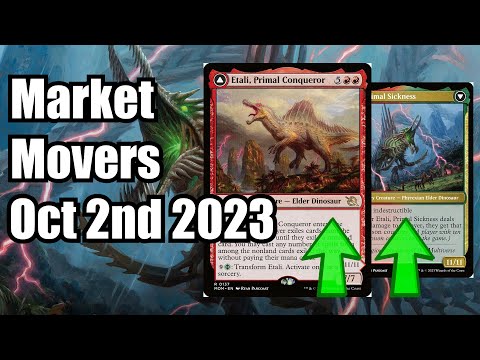 MTG Market Movers - Oct 2 2023 - Cascade In Standard Moving Etali, Primal Storm Up Higher!
