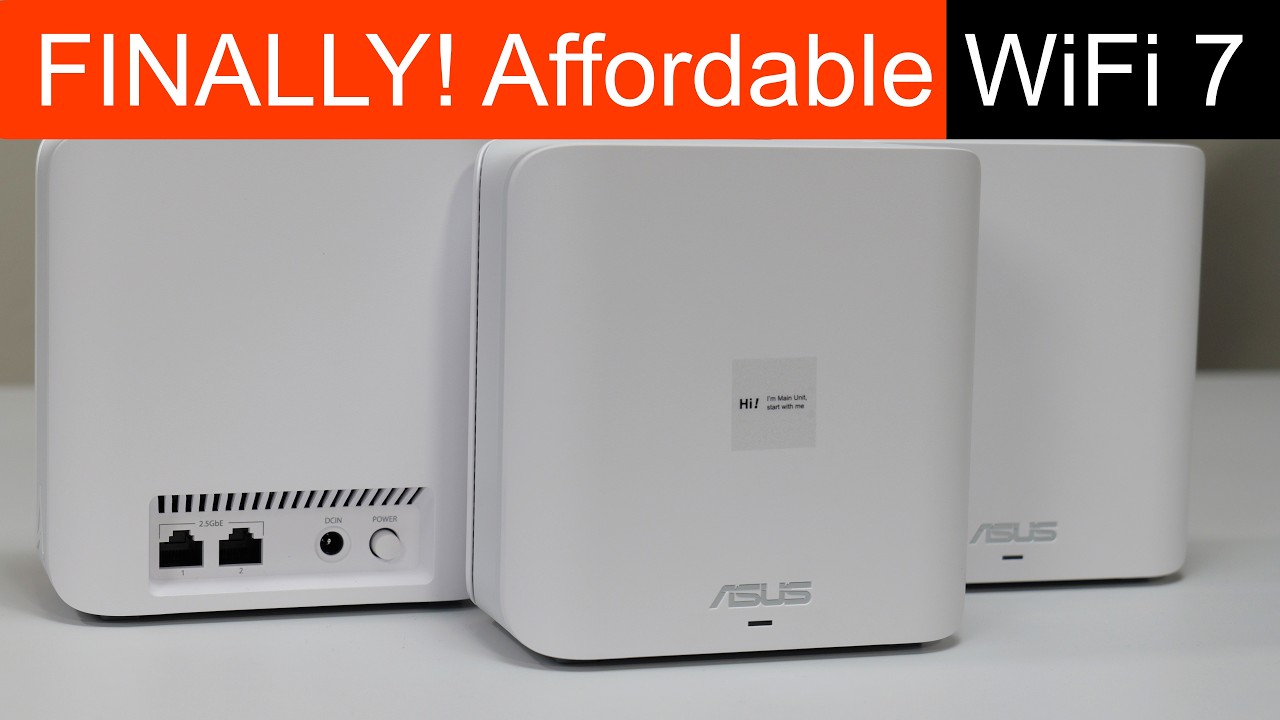 The End of WiFi Dead Spots? The Budget ASUS BD4 WiFi 7 Mesh Tested!