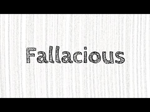 FALLACIOUS | How to Pronounce | Meaning | Mnemonic Device