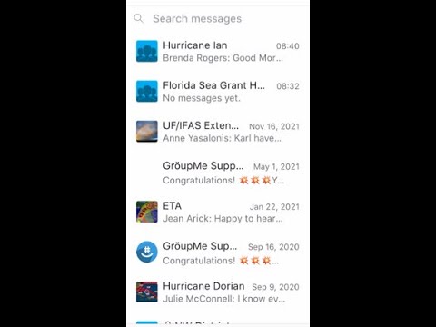 Setup SMS in GroupMe