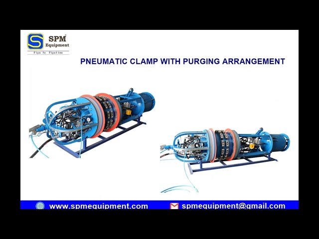 Pneumatic Internal Pipe Line Up Clamp - Pneumatic Internal Clamp With ...