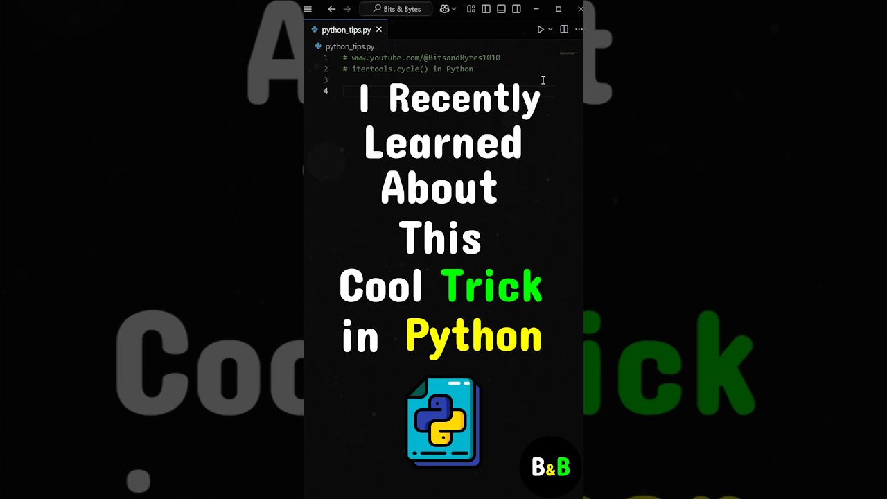 I Recently Learned About This Cool Trick In Python. #python #coding #programming