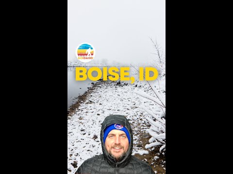 What is the Weather Like in Boise? 🥶🥵 #boise #short