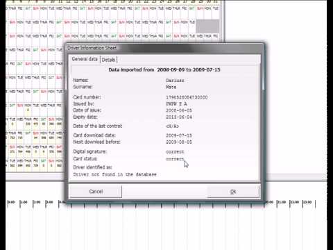Tachospeed - Reading a driver card using a Smart Card Reader