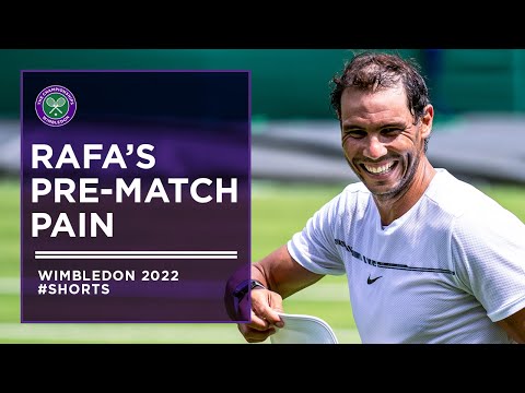 When Rafael Nadal's pre-match routine went wrong #shorts