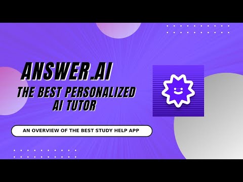 Answer.AI: the best homework help app