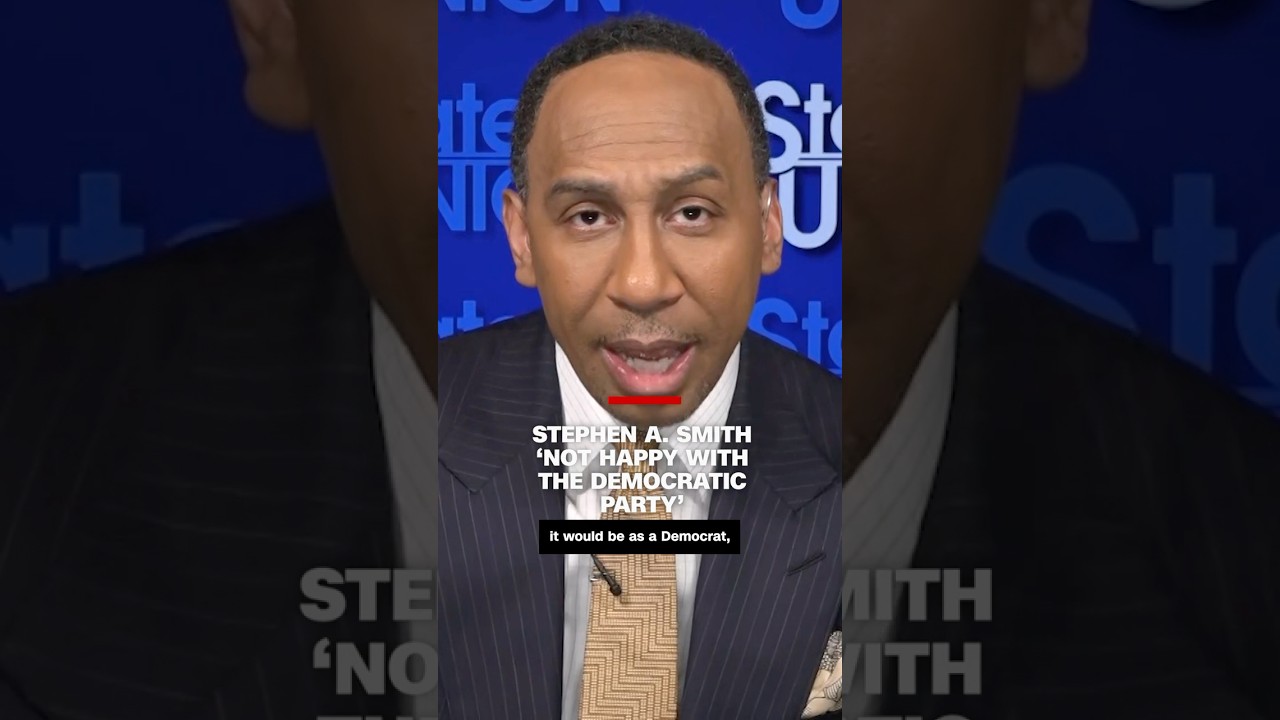 Stephen A. Smith ‘not happy with the Democratic party’