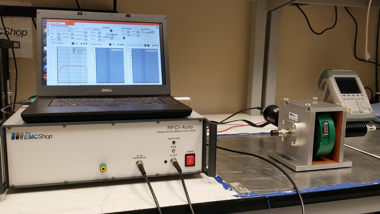 RFCI-Auto ISO 11452-4 400mA RF Conducted Disturbances Testing - The EMC Shop