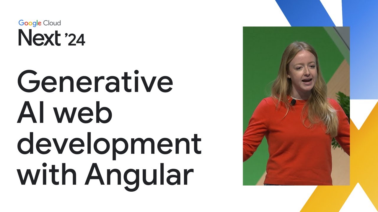 Generative AI web development with Angular