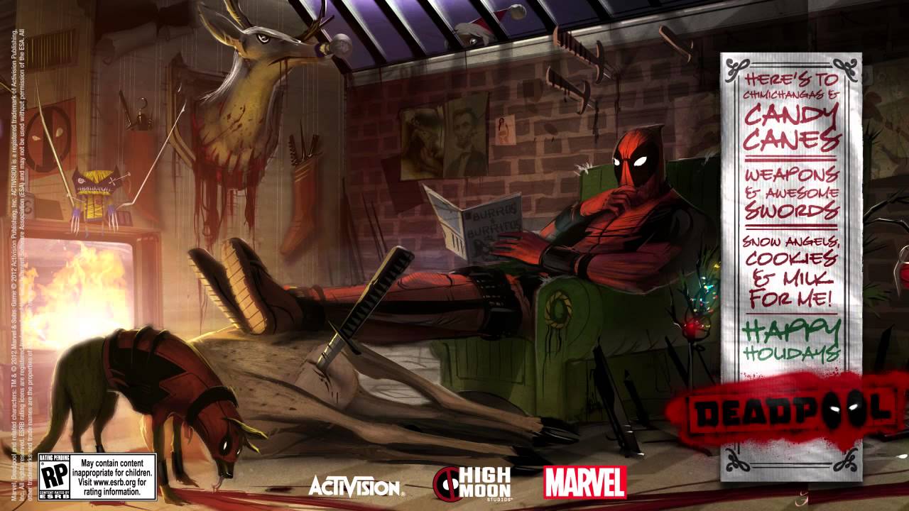 Happy (Belated) Holidays From Deadpool