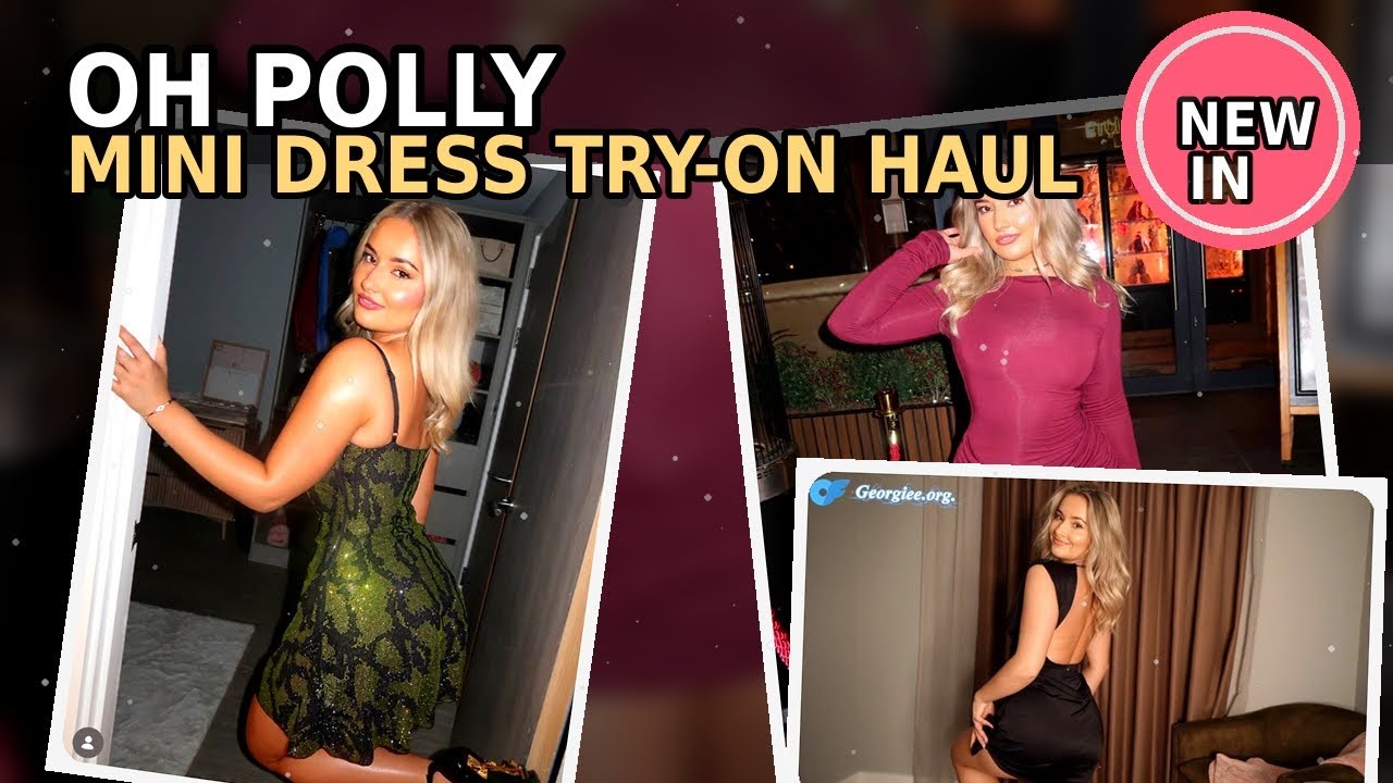 OH POLLY MINI DRESS TRY ON HAUL 