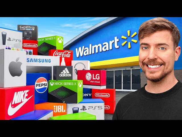 From video games to clothing; MrBeast buys all the items in five stores ...