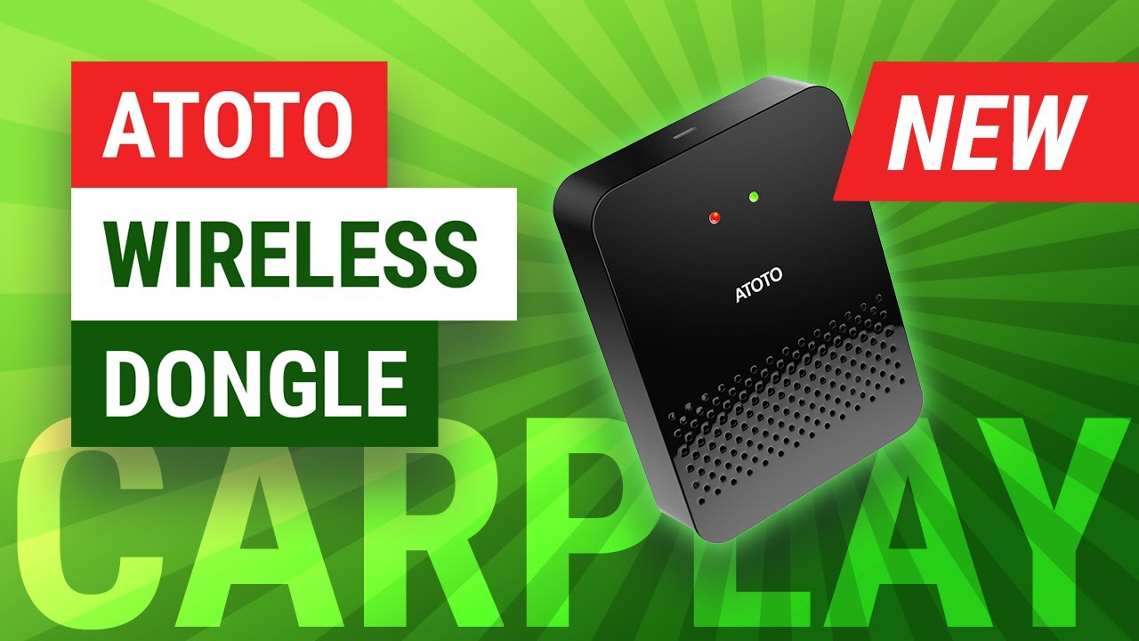 ATOTO AD3WCP Wireless Apple CarPlay Adapter Dongle Review