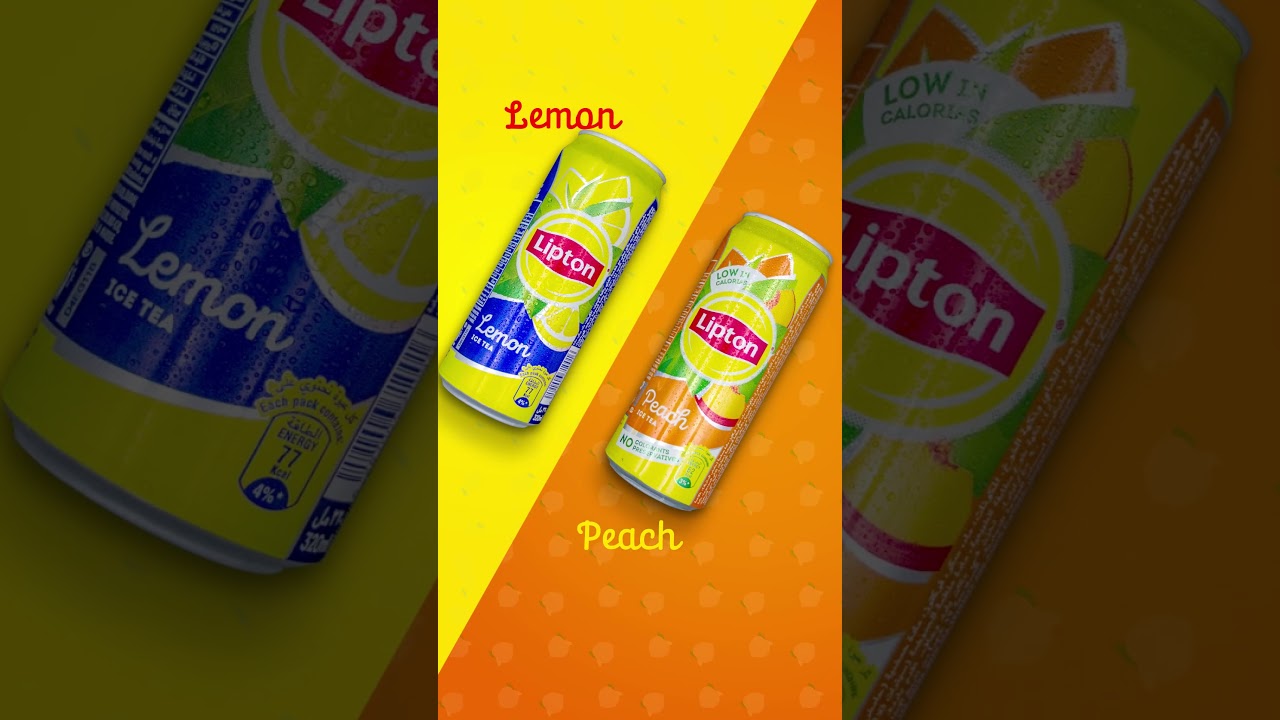 Lipton Iced Tea or Peach Tea?
