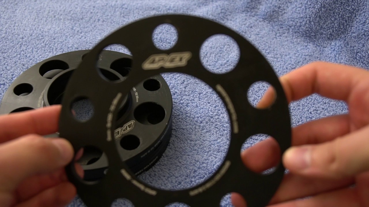 Close Up Look at Apex 5mm and 12mm Wheel Spacers