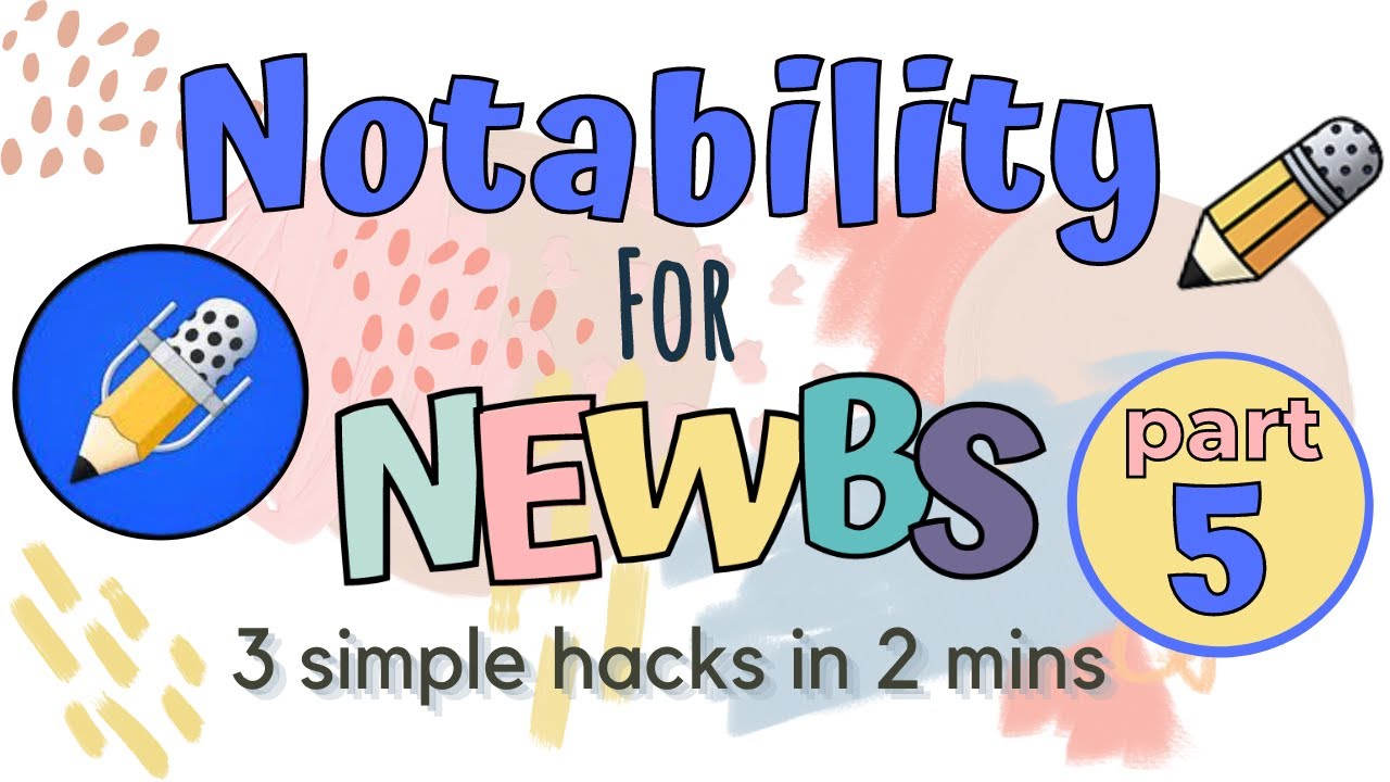 Notability 2022 Tutorial - CONVERT handwriting to TEXT with the LASSO TOOL and TEXT BOX - Beginner