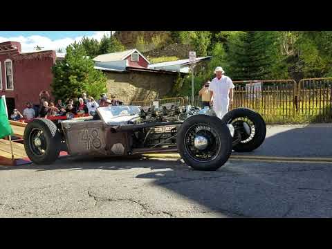 Supercharged Packard Straight-8 Engine Sound Video