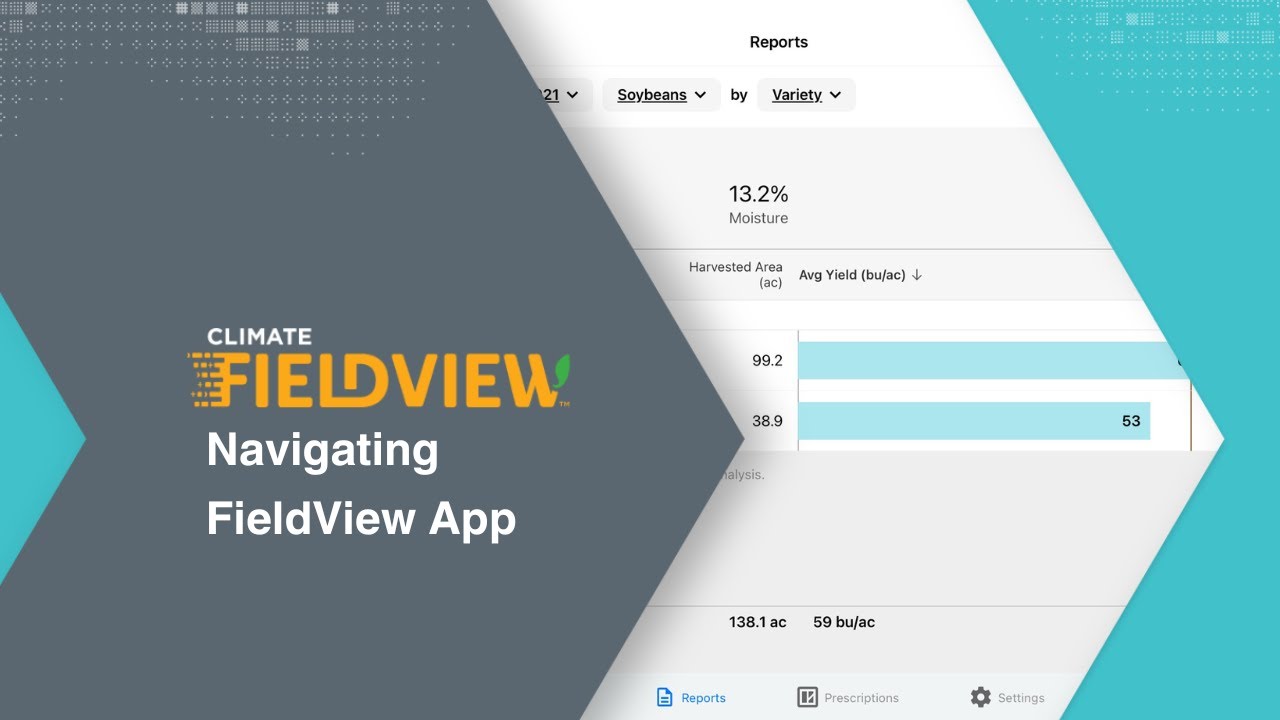FieldView App – Reports – Yield Analysis