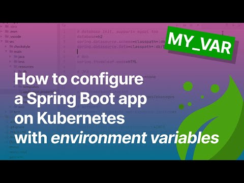 Spring Boot config with Environment Vars on Kubernetes (How-to)
