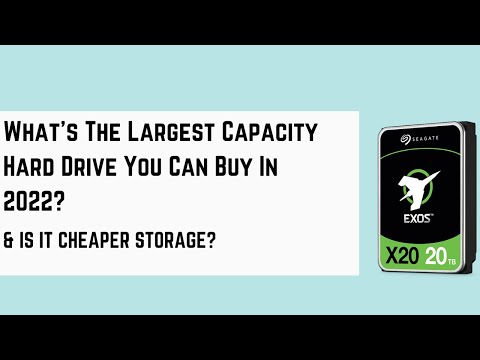What's The Largest Capacity Hard Drive On The Market In 2022? Is It Cheaper Than Small Storage?
