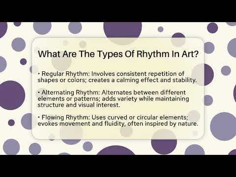 What Are The Types Of Rhythm In Art? - Drawing and Painting Academy