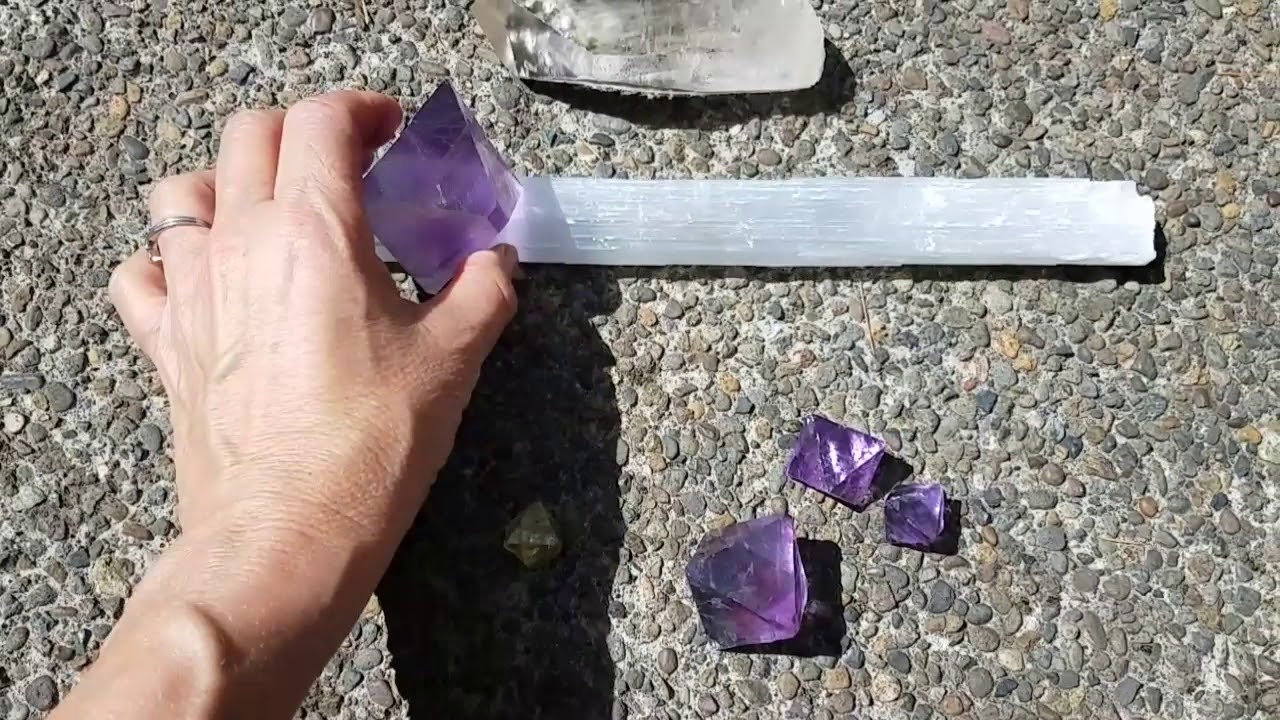Cleaning and Charging Your Crystals  (Metaphysically)