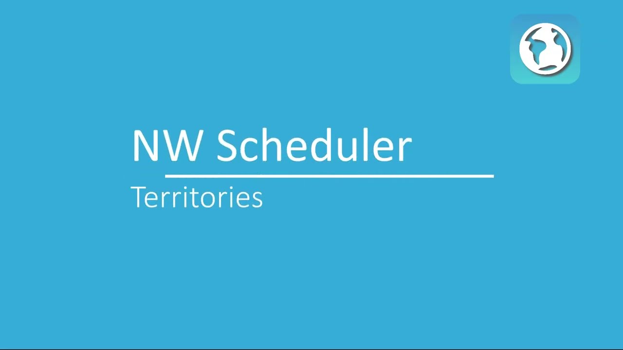 NW Scheduler Help | Territories