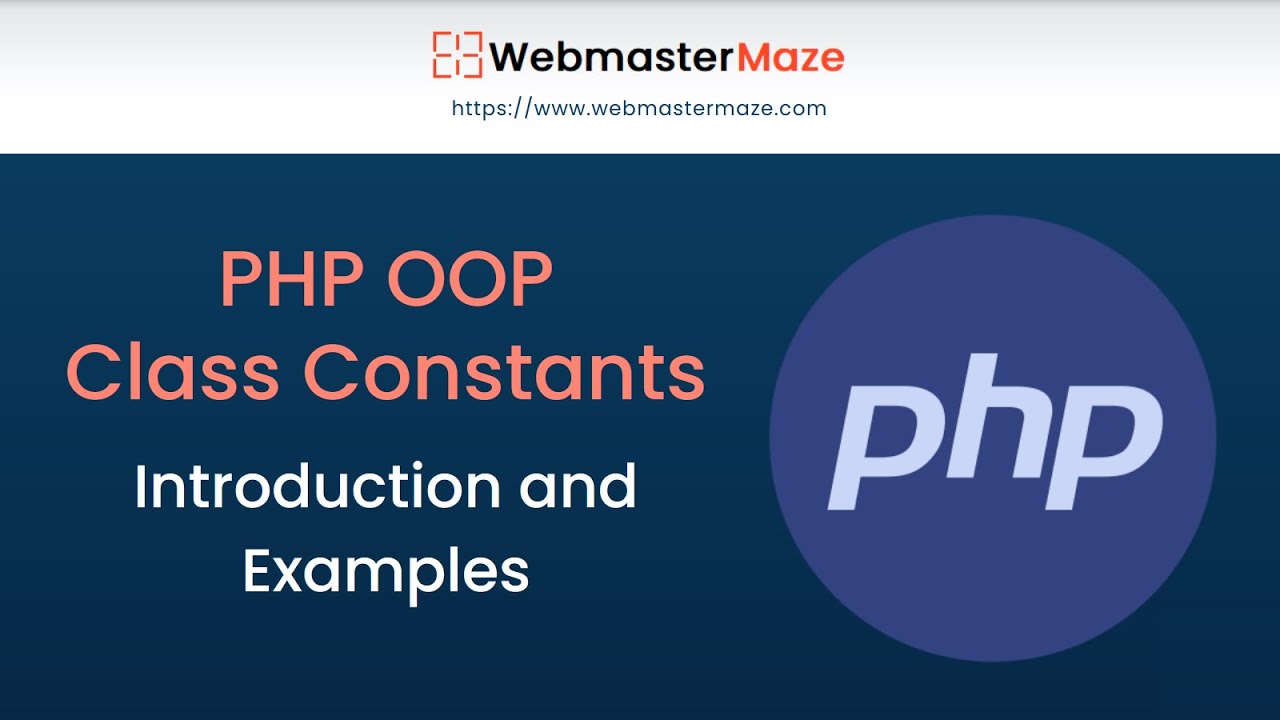 PHP OOP Class Constants