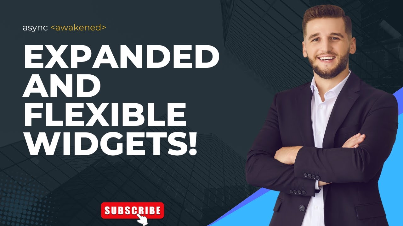 Flutter Expanded & Flexible Widgets Explained | Fix Row & Column Overflow 🚀