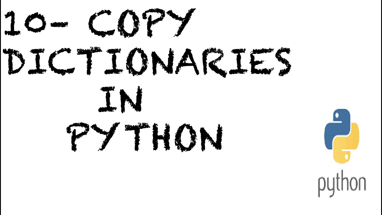 #10 How to Copy Dictionaries In Python | Copy Function In Python | Python Tutorial | Spyder IDE