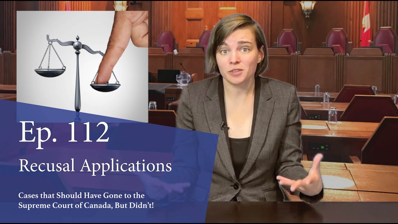 Recusal Applications: Cases That Should Have Gone to the Supreme Court ...