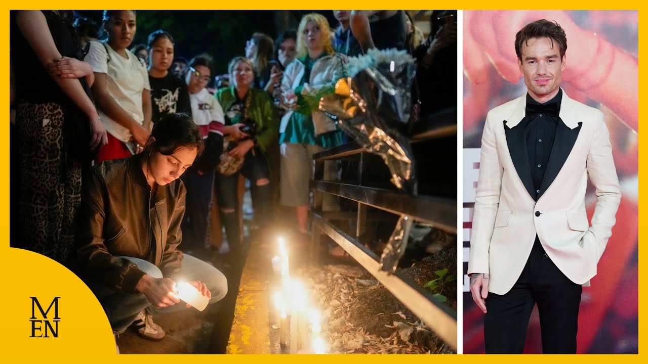 Liam Payne fans light candles and sing outside Argentina hotel where ...