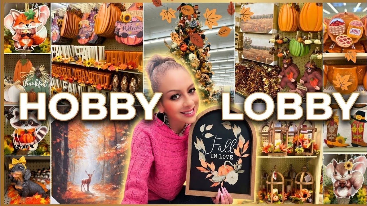 HUGE Hobby Lobby FALL 2026 Shop With Me 🍁 Cozy Autumn Decor Ideas