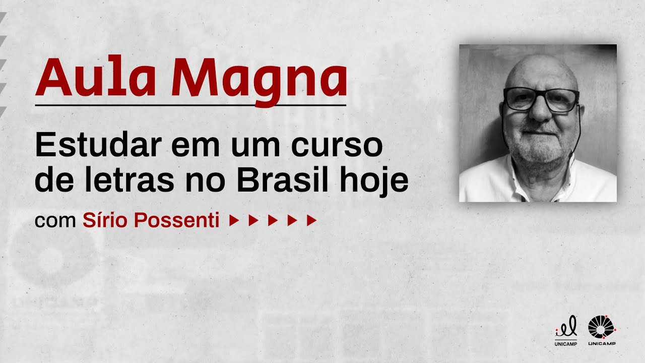 Aula Magna: Estudar em um Curso de Letras no Brasil hoje