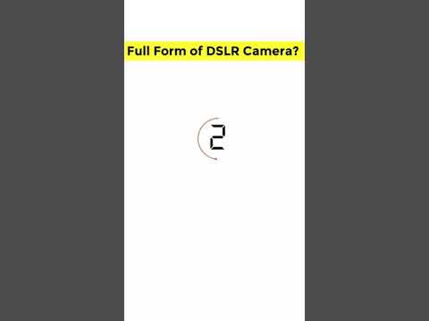 Full Form of DSLR? | gk by param | gk short video #shorts #backtobasics #gk #trendingshorts
