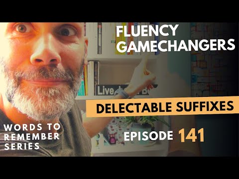 English fluency - essential suffixes -able/ible