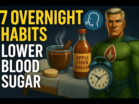 7 Overnight Habits That Lower Blood Sugar Naturally (Proven Tips)