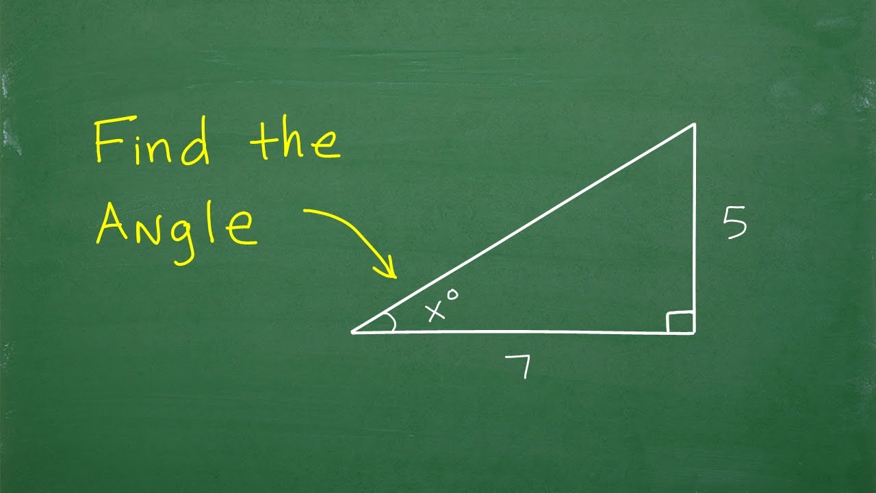 Let’s Find the ANGLE – Basic Trig Functions (sin, cos, tan)