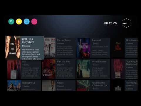 TV show option overview