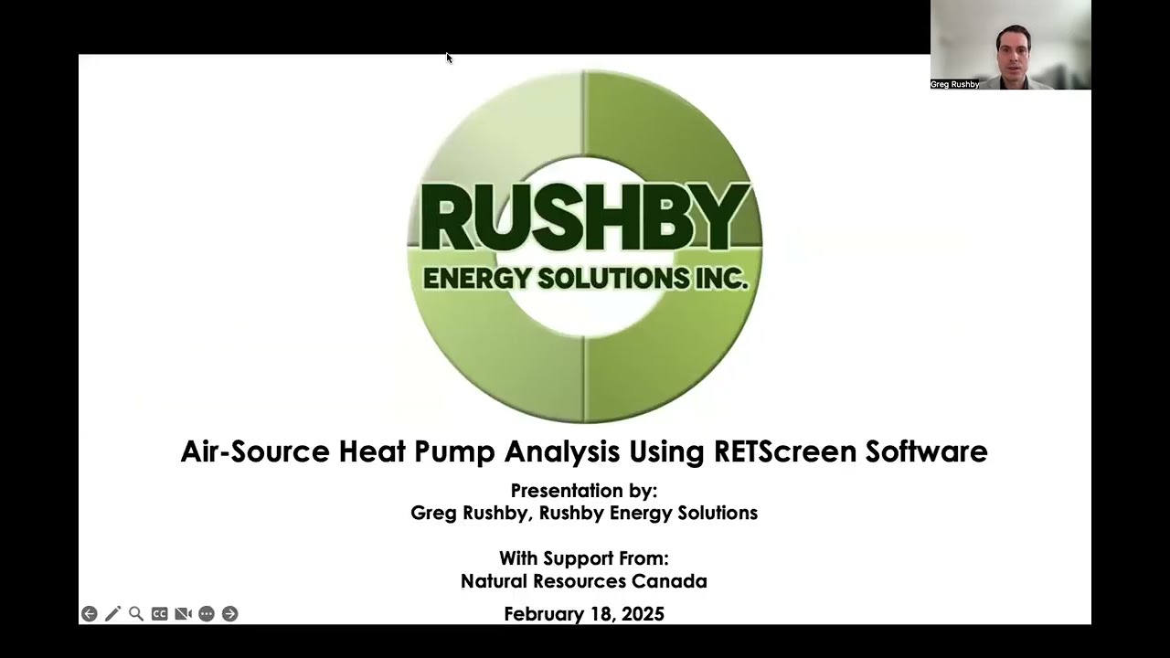 RETScreen Air Source Heat Pump Analysis