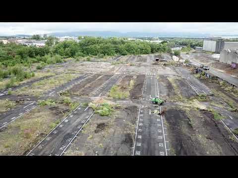 Car Park Construction at Glasgow Airport Video 2 | Car Park Investment Opportunity