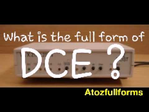 DCE full form