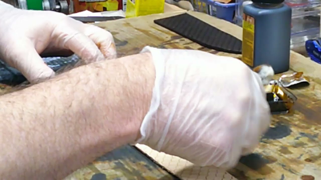 Dyeing the Leather Dragon Scales