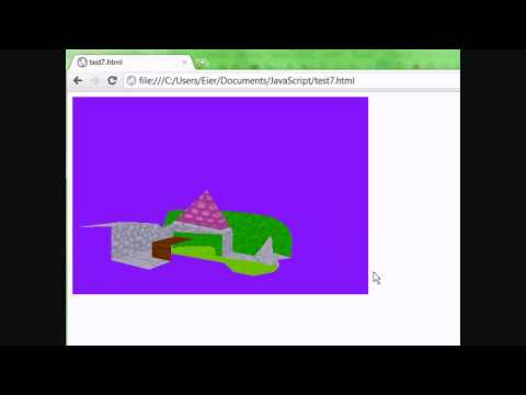 HTML5 Canvas 3d model | HTML5