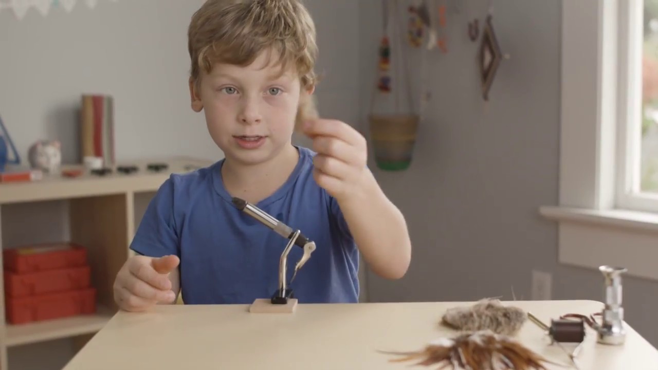 Fully Kids: How to tie a fly