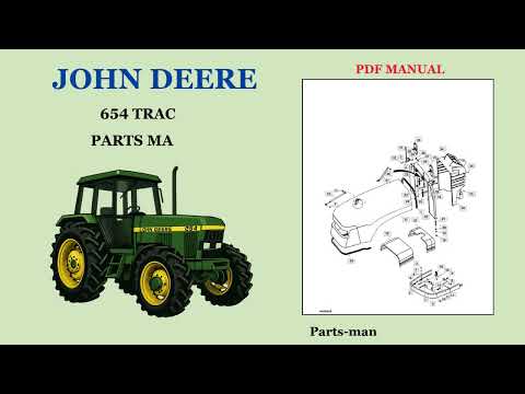 John Deere 654 Tractor Parts Manual PDF | PC4723 OEM Parts Catalog Download