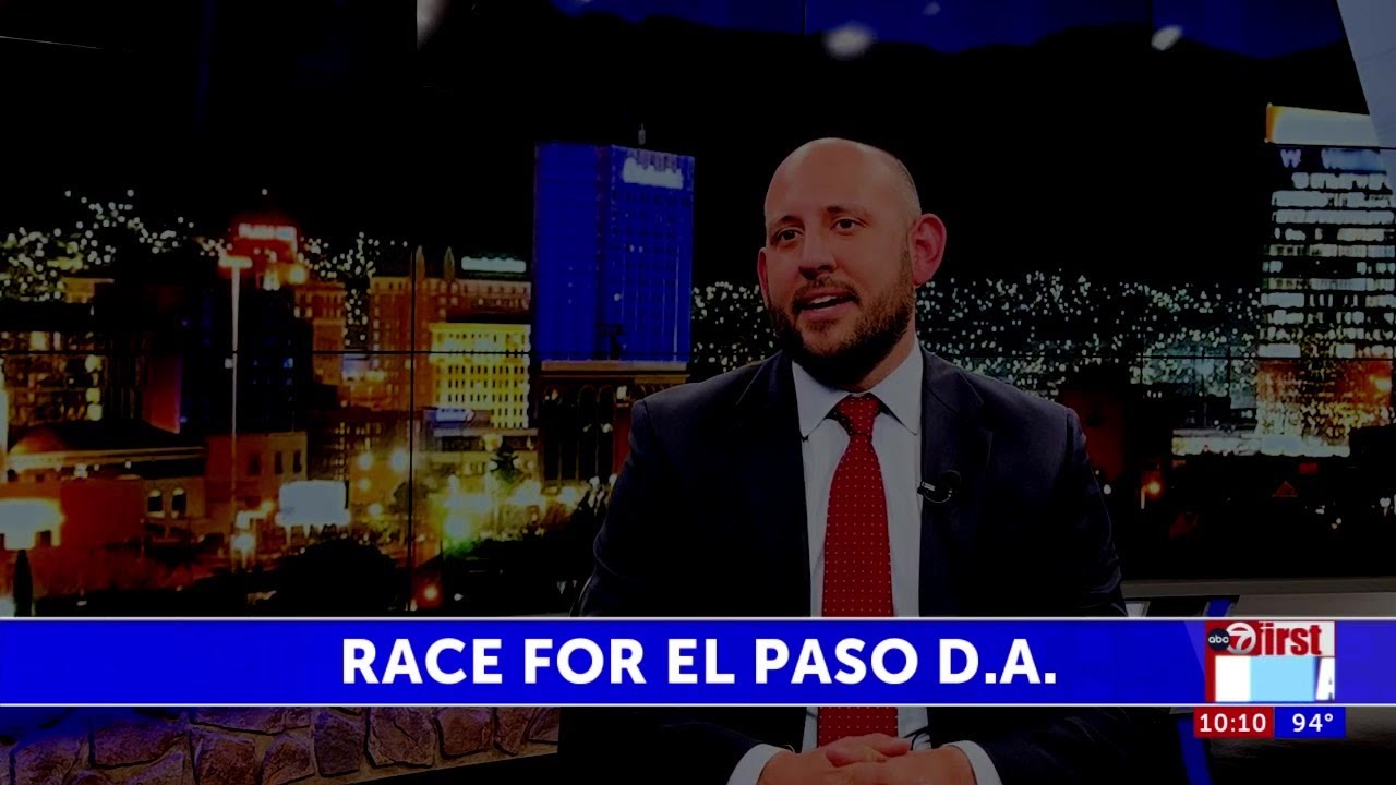 James Montoya launches bid for El Paso District Attorney