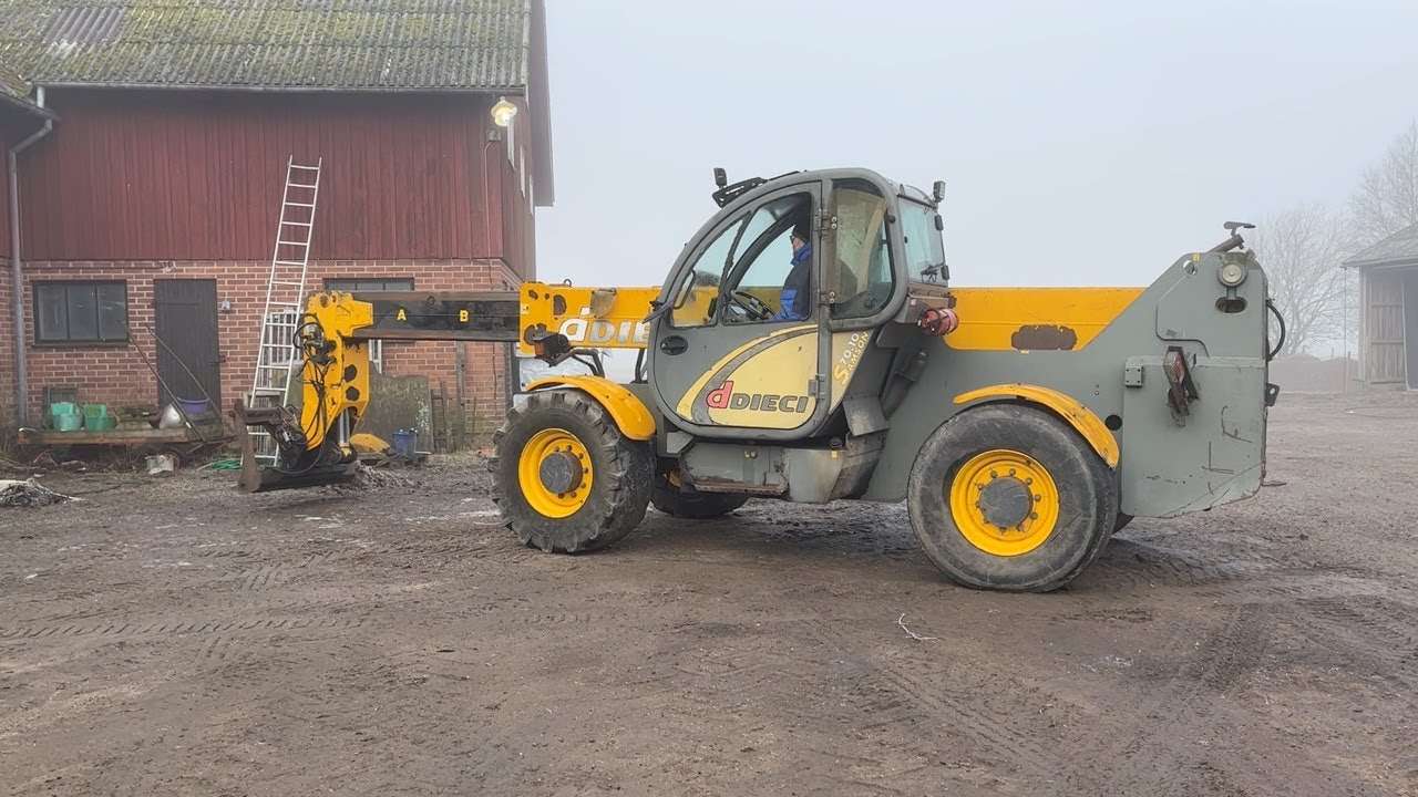 Teleskoplastare Dieci Samson 70.10, Falkenberg, Klaravik auk